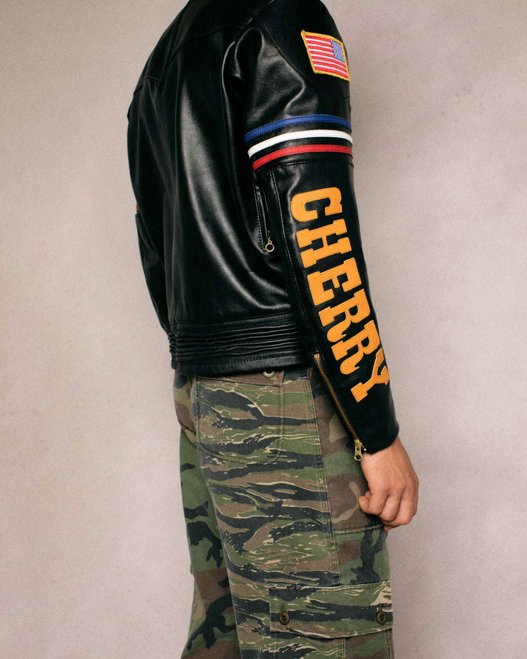 Cherry X Vanson Star Jacket (Black) – CHERRY LA