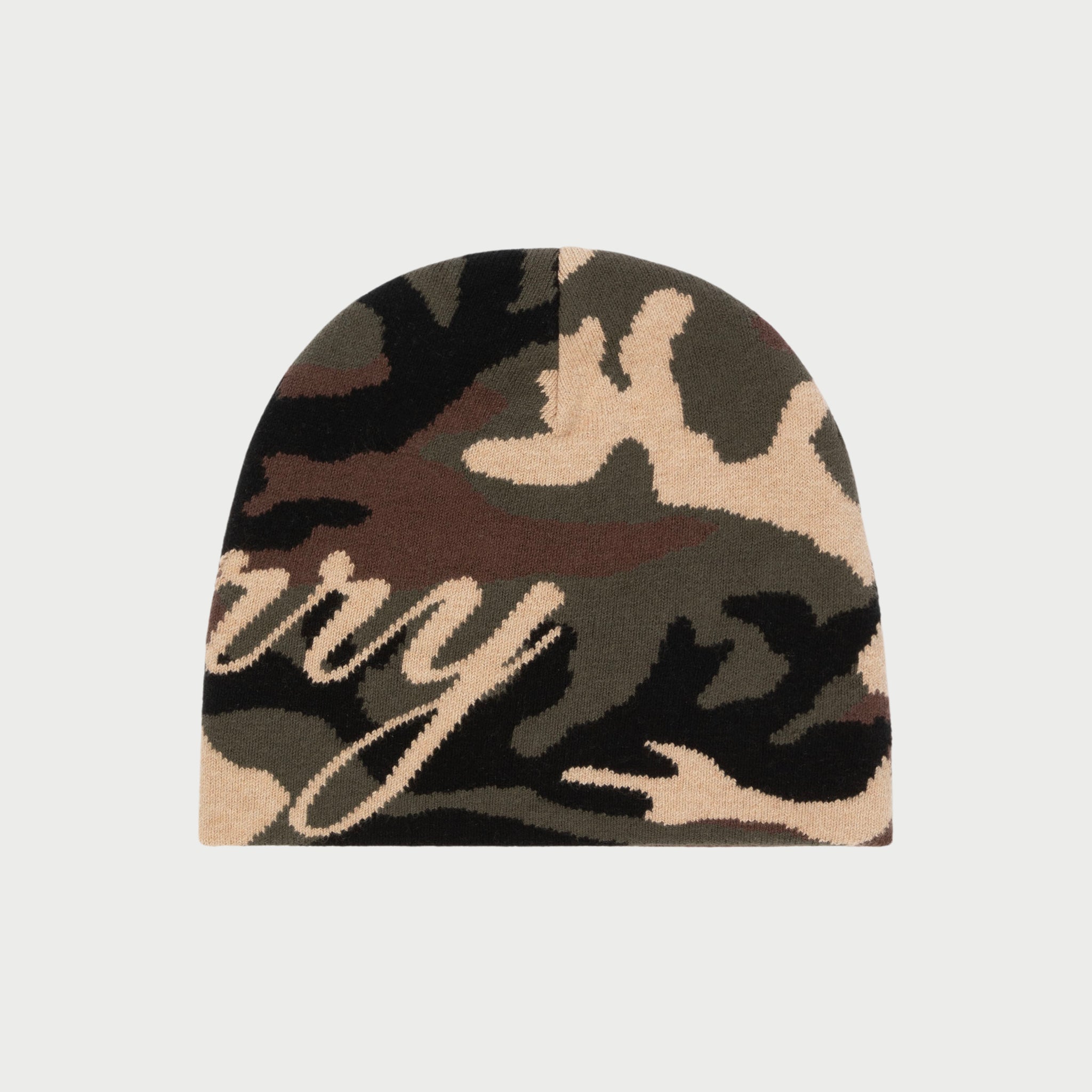 [CHERRY LA] Cashmere Skull Cap Beanie (Camo) - CHERRY LA | 리켓