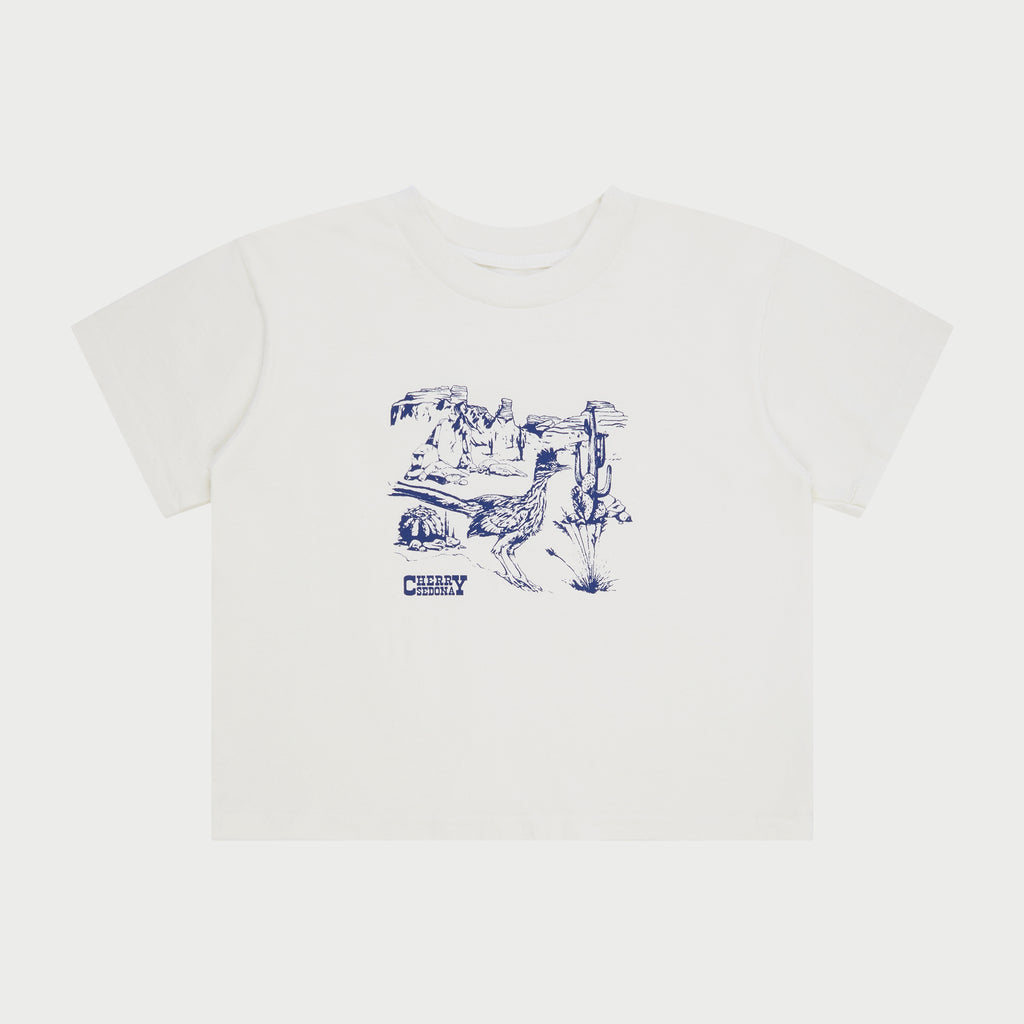 Sedona Boxy Baby Tee – CHERRY LA