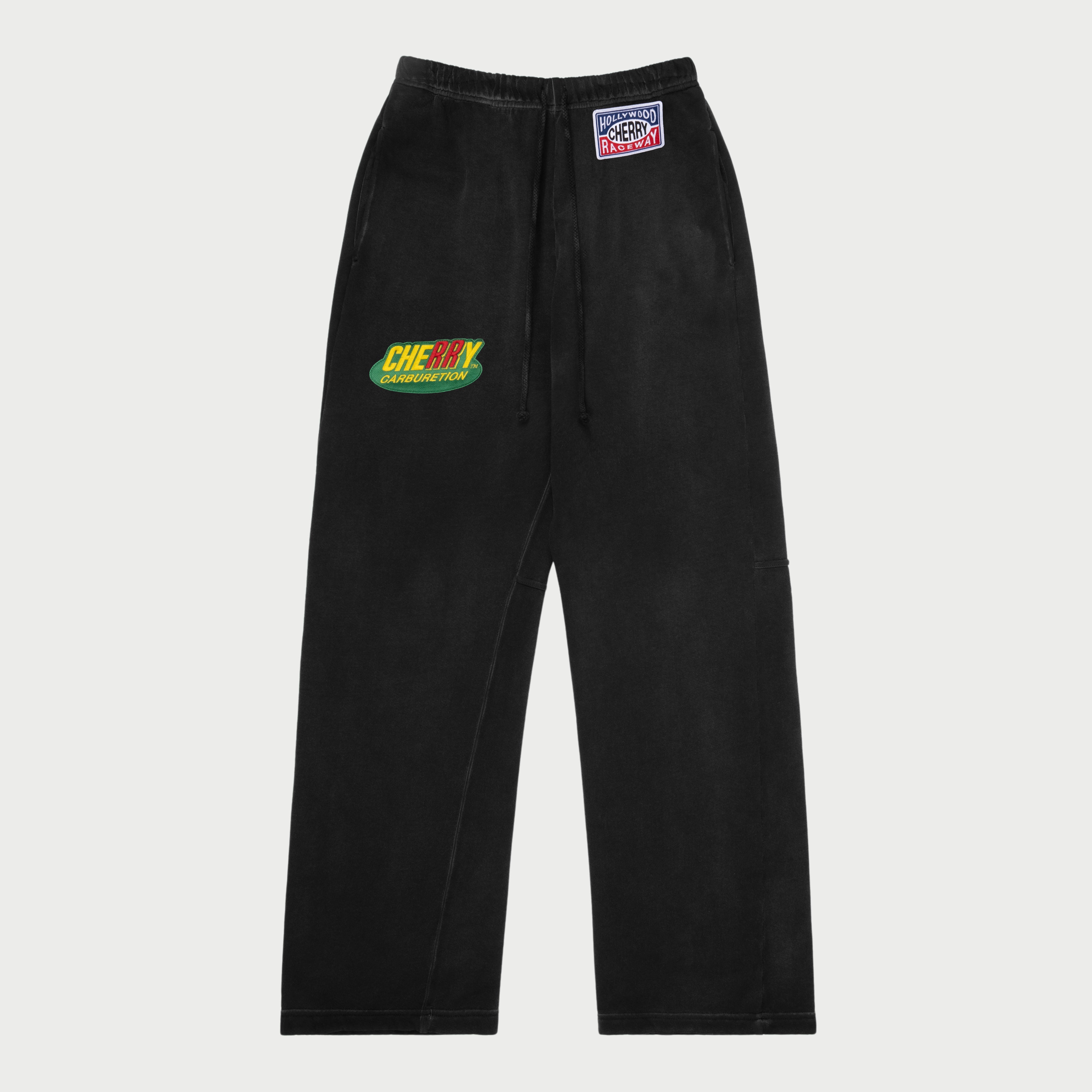 Five Star Parachute Sweatpants (Vintage Black) – CHERRY LA