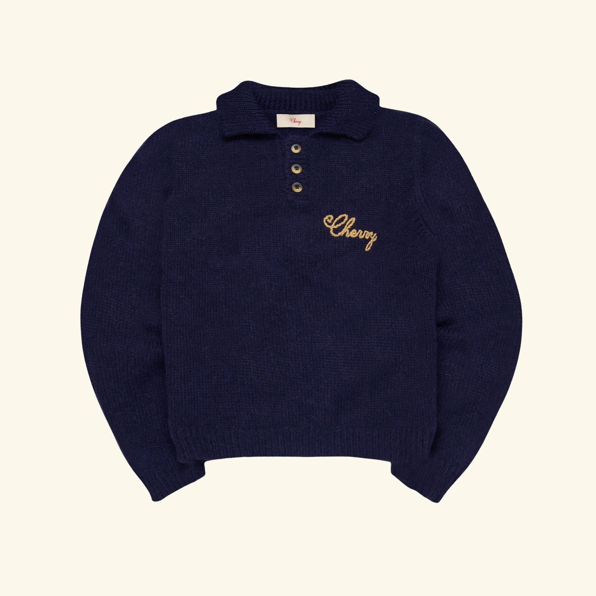 Women's Knit Rugby (Midnight) – CHERRY LA