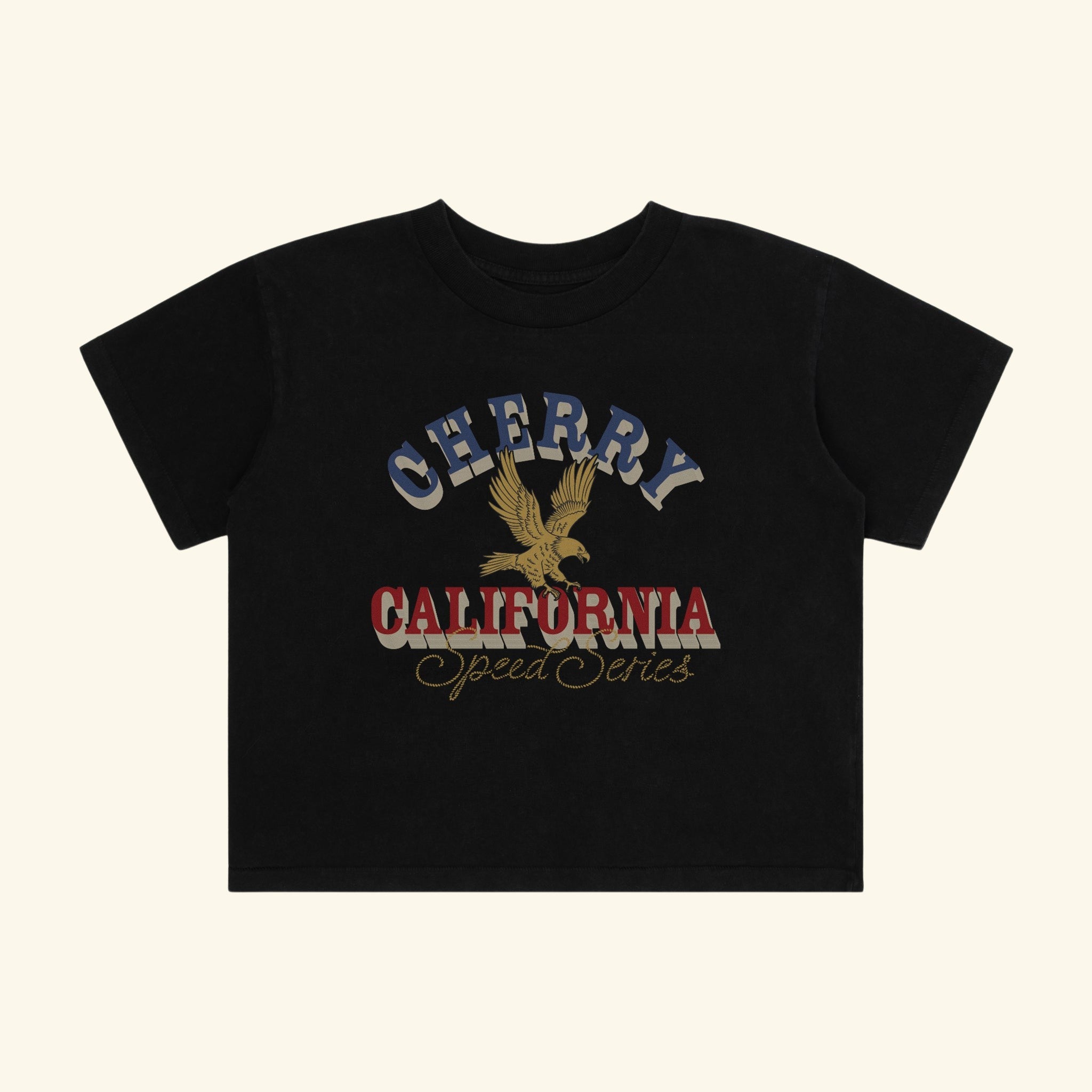 Speed Series Boxy Baby Tee – CHERRY LA